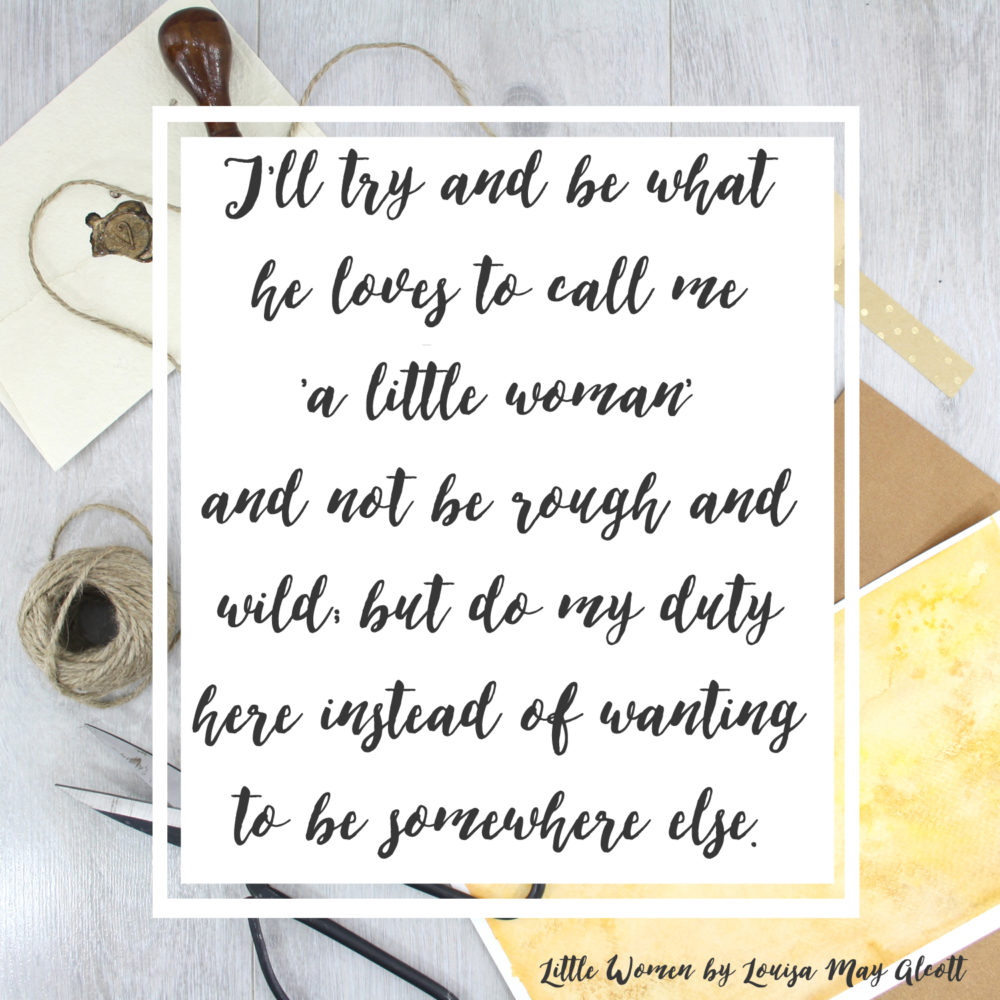 My favourite Little Women Quotes - six0six design: Gifts for Book ...