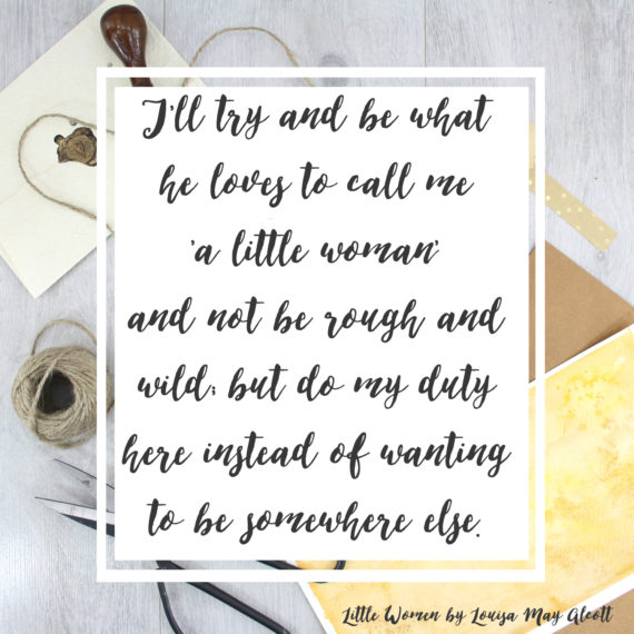 My favourite Little Women Quotes - six0six design: Gifts for Book ...